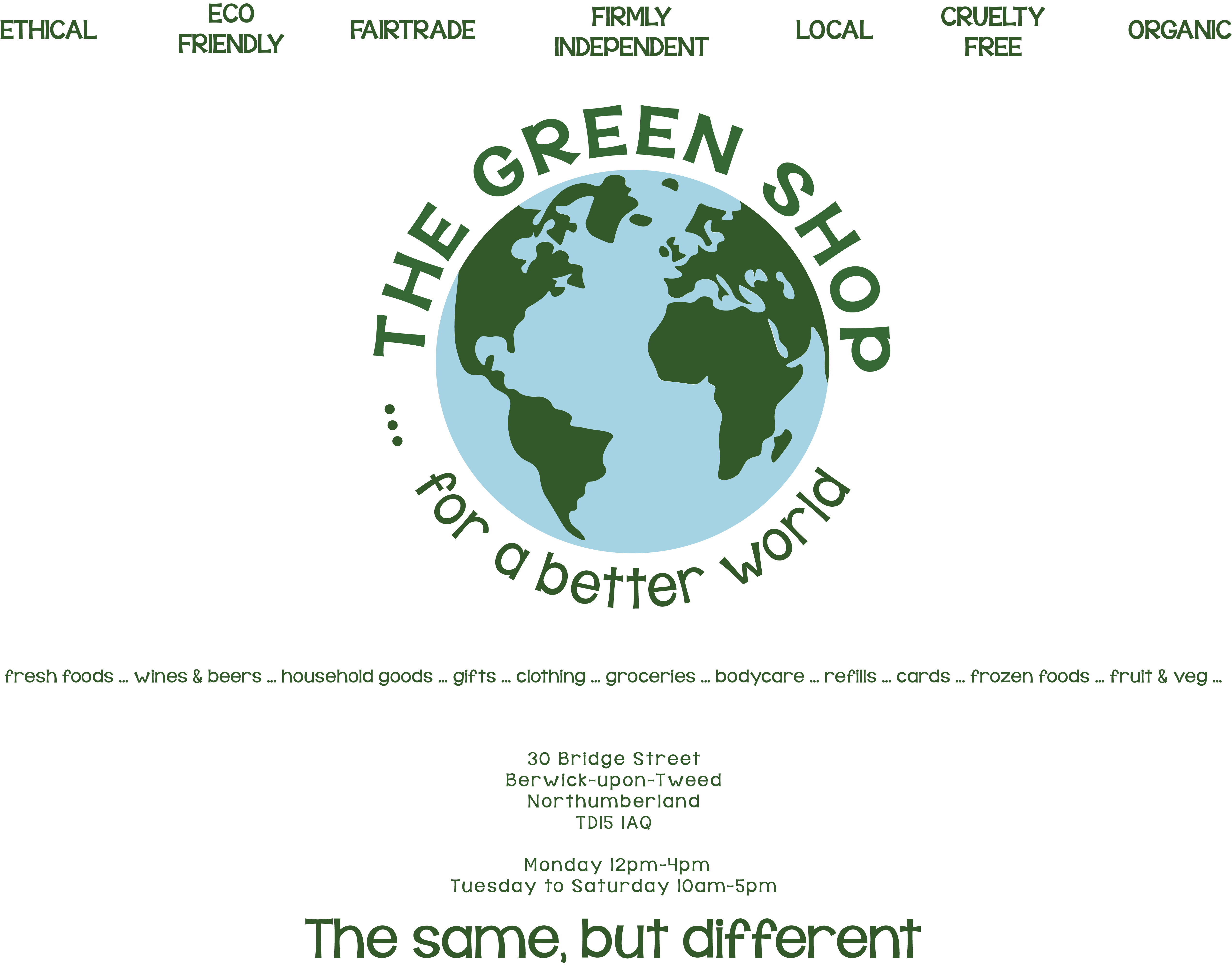 The Green Shop Berwick – Eco-Friendly Retail